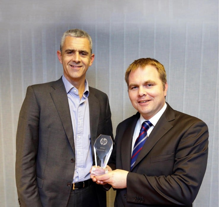 HP awards 2014 UK and Ireland Print Partner of The Year to Datapac